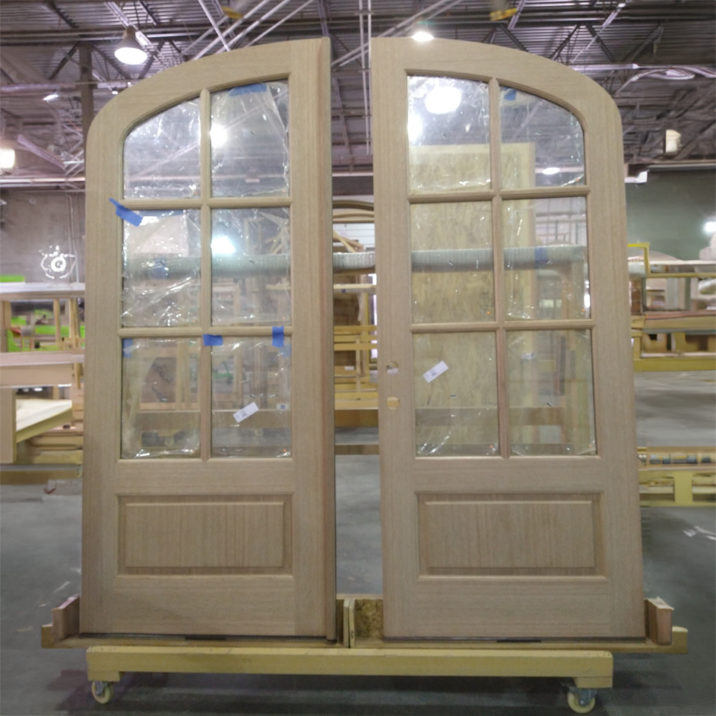 Custom Elliptical 6LT E-17B - 6'8" x 8'0" - DSA Doors